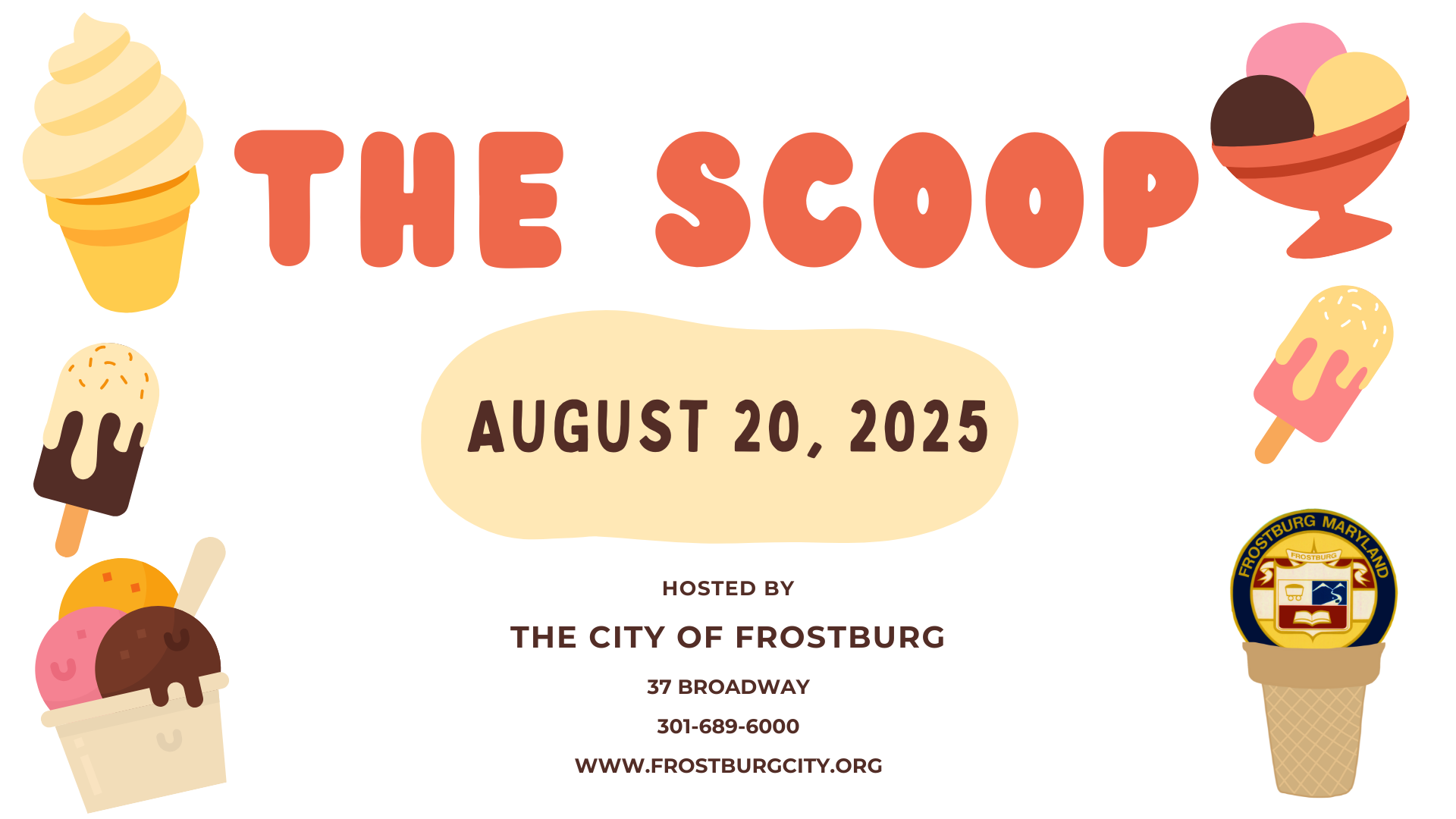 The Scoop - Free Ice Cream & Community Updates! | Frostburg Maryland